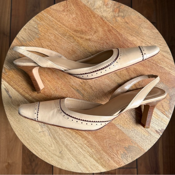 Coach | Shoes | Coach Vintage Cathey Slingback Spectator Pumps Sz 85 ...